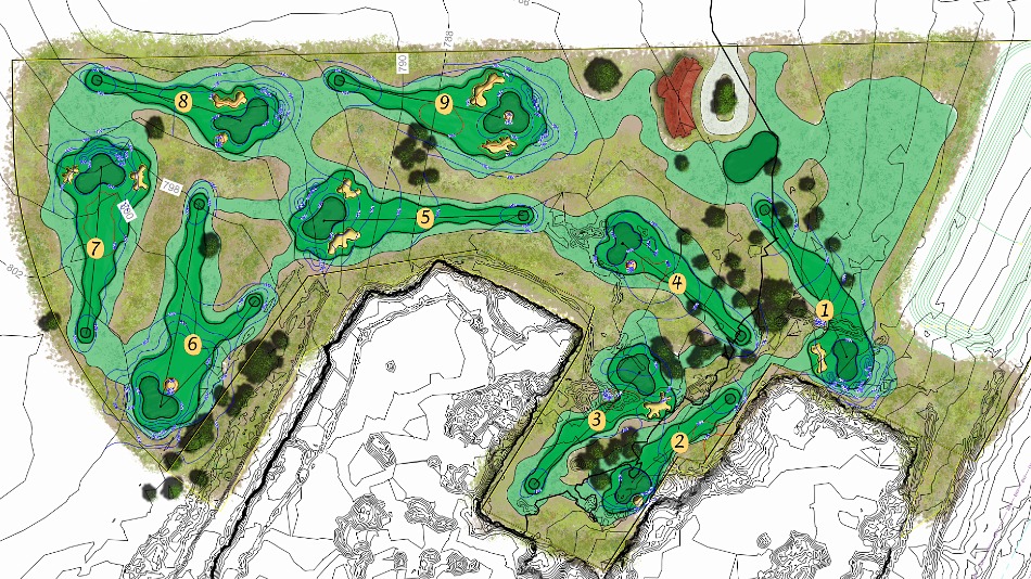 Construction begins on new Roy Bechtol-designed course...