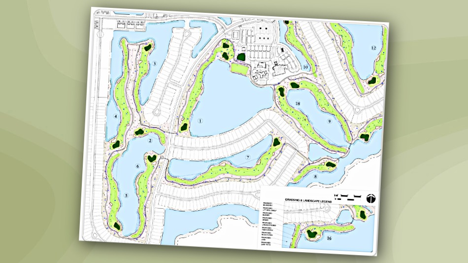 Construction begins on new residential golf community in...