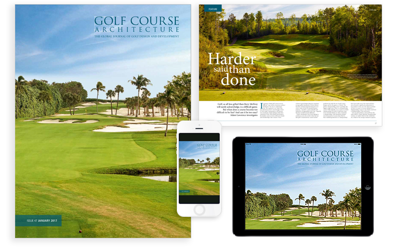 Golf Course Architecture Magazine - Golf Course Architecture